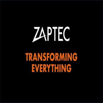 Zaptec - Transforming Everything | PPT