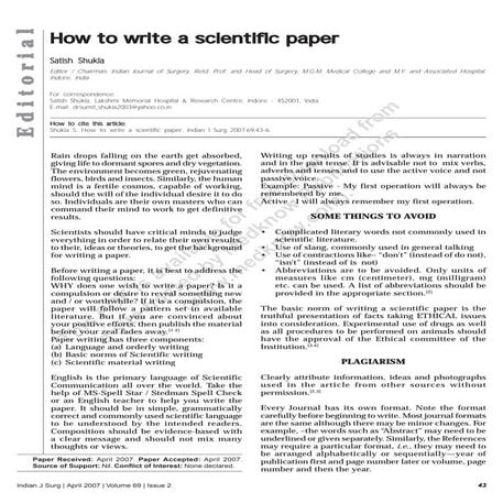 0706 how2write paper | PDF