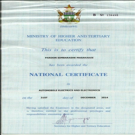 certificate | PDF