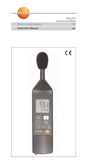 How to use a Digital sound level meter ? | PPT
