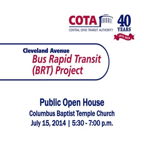 Bus Rapid Transit (BRT) | PPTX
