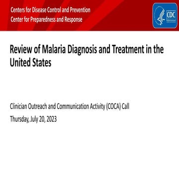 Anti Malarial which describe cae stuy on it | PPT