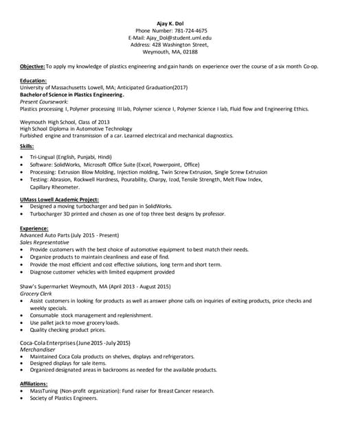 AlexandraGuido.Resume | PDF