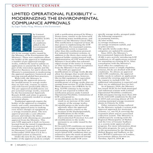 WEAO Influents Spring2014, LOF | PDF