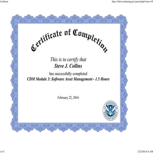 CDM Module 3 Software Asset Management 4_1-5_HR | PDF