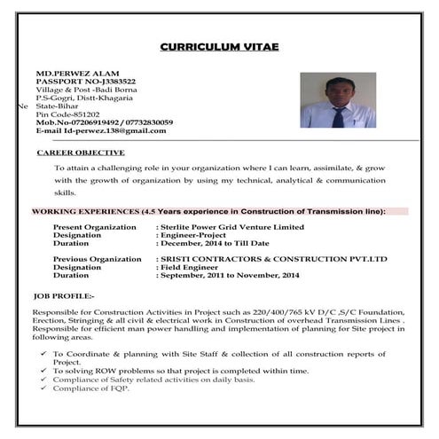 Alam CV | PDF