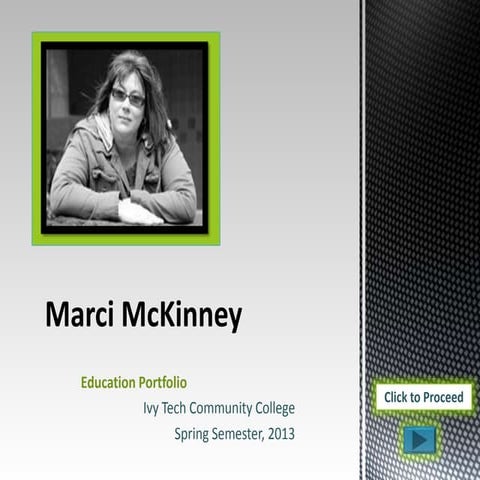 EDU - 260 Educational Portfolio Final | PPTX