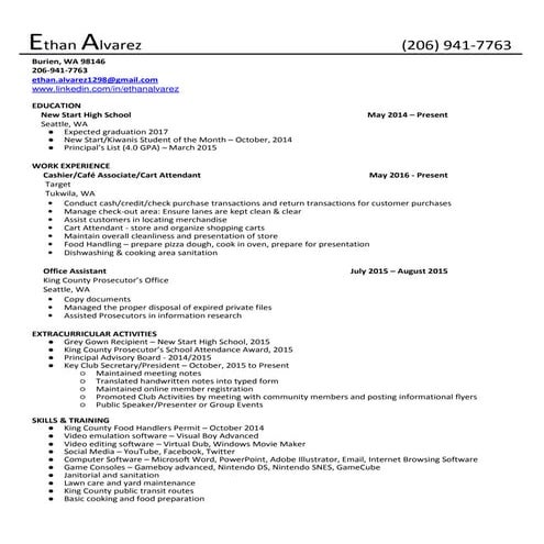 Ethan Alvarez Resue | PDF