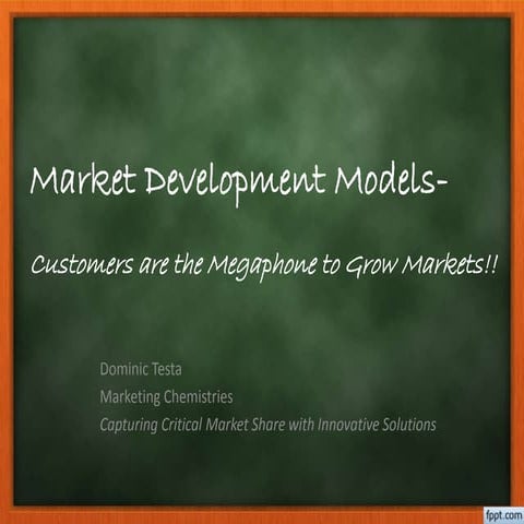 Market Development Models | PPTX