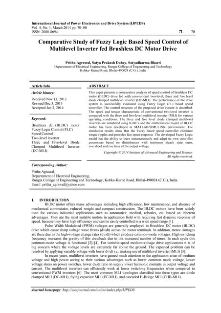 Hardware Implementation of SPWM Based Diode Clamped Multilevel Invertr | PDF
