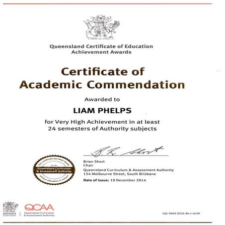 Certificate of Academic Commendation.PDF