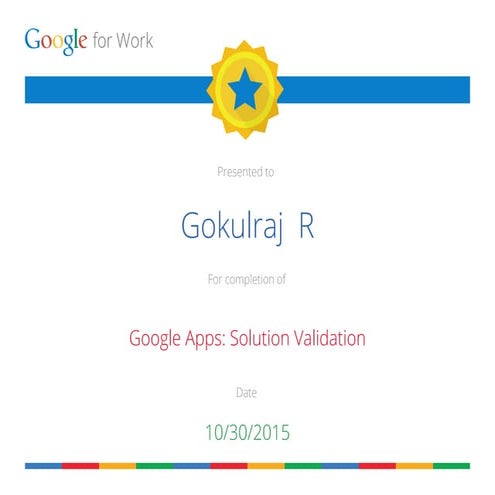 Google Apps Solution Validation | PDF