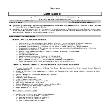 Lalit Bansal Revise | DOC