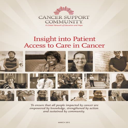 Cancer Care Association Sri Lanka (Year 2014) | PPTX