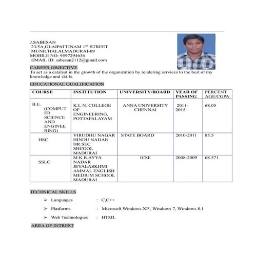 sabesan_resume (2) | PDF