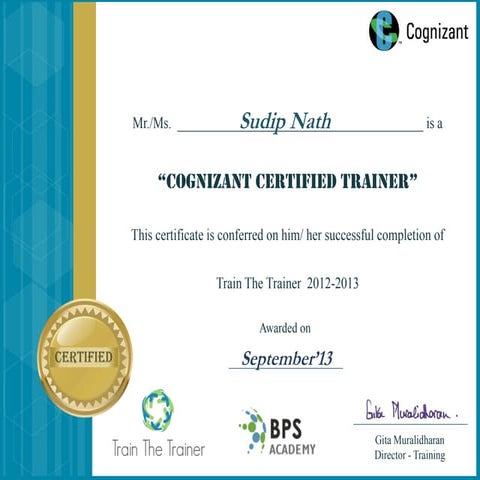 TTT Certificate_297050 | PDF