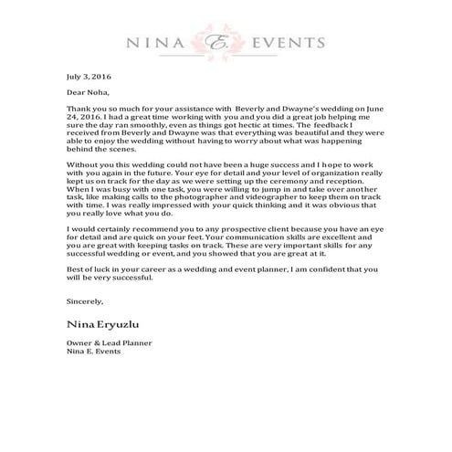 Noha Reference Letter - Beverly and Dwayne | DOCX
