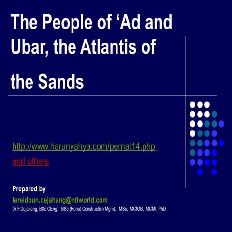 079 people of ad-ubar | PPT