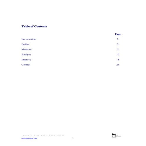 DMAIC Report_v1(full) | PDF
