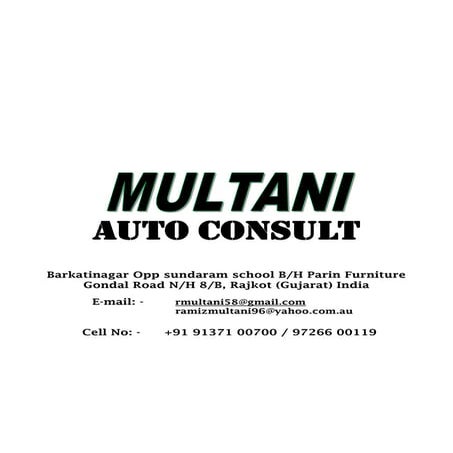 MULTANI_AUTO_CONSULT | PDF