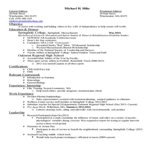 Ryan Davis resume | DOCX