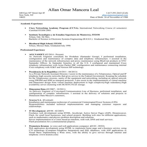 ARNOLD D. JAVIER CV | DOCX