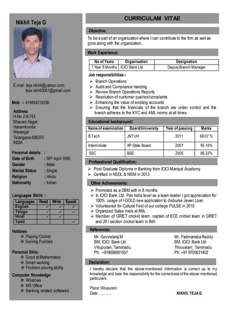 Samrat Resume | DOC