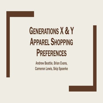 ResearchPresentation | PPTX | Sales and Promotions | Shopping
