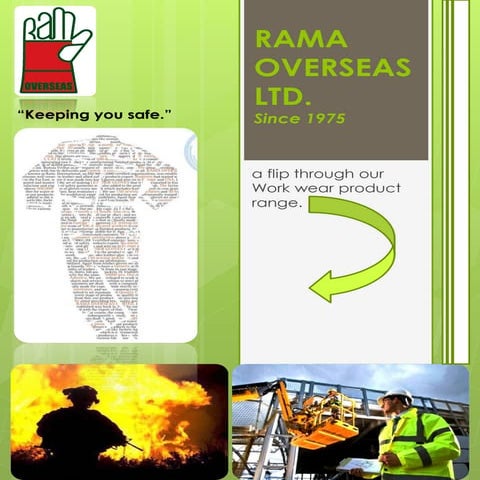 Rama Overseas Ltd. - Workwear Catalogue. | PDF