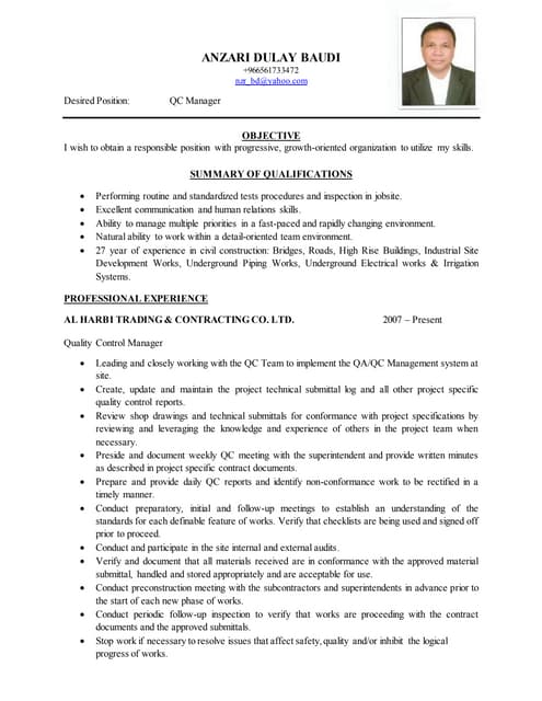 Engineer Mahboob's CV | PDF