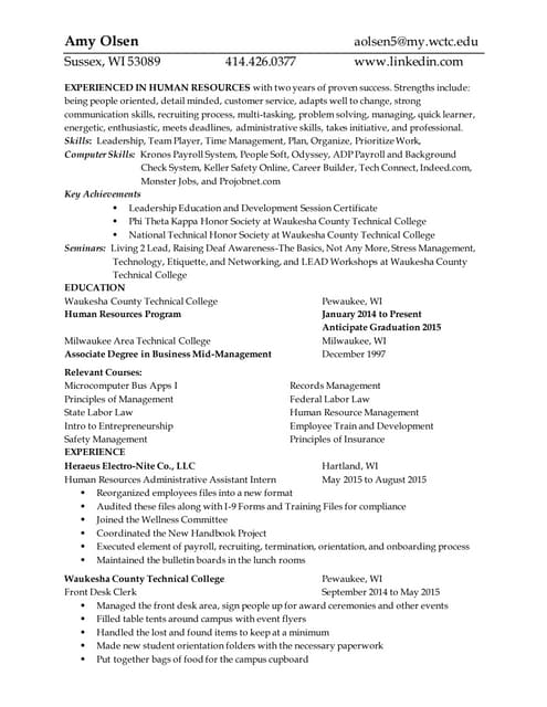 updated resume | PDF