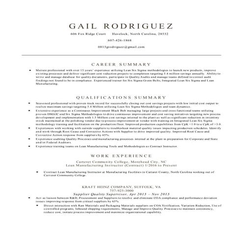 Gail Rodriguez Resume 2015 extended | DOCX