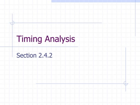 Vlsi Static Timing Analysis Timing Checks Part 3 Pdf 0176