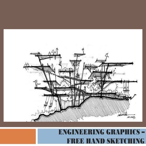 engineering graphics _ free hand sketch | PPT