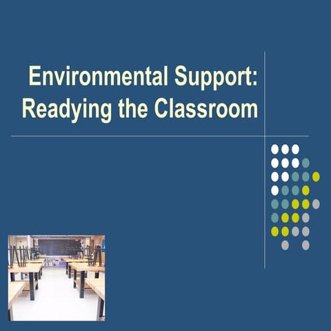 Readying a classroom environment - Special Education | PPT