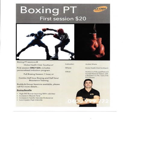 Boxing promo | PDF