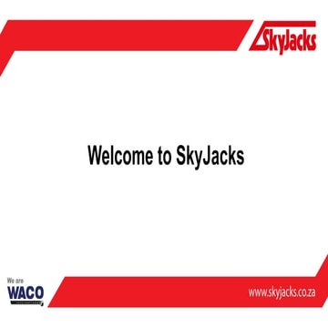 Skyjacks Presentation - Daniel | PDF