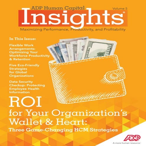 Optimizing Your Workforce Productivity & Retention - Human Capital ...