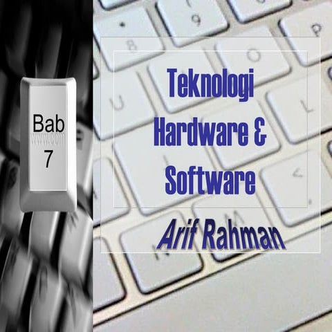 07 Hardware Software | PPT