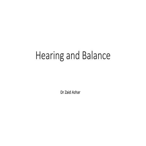 Hearing and Balance.ppt