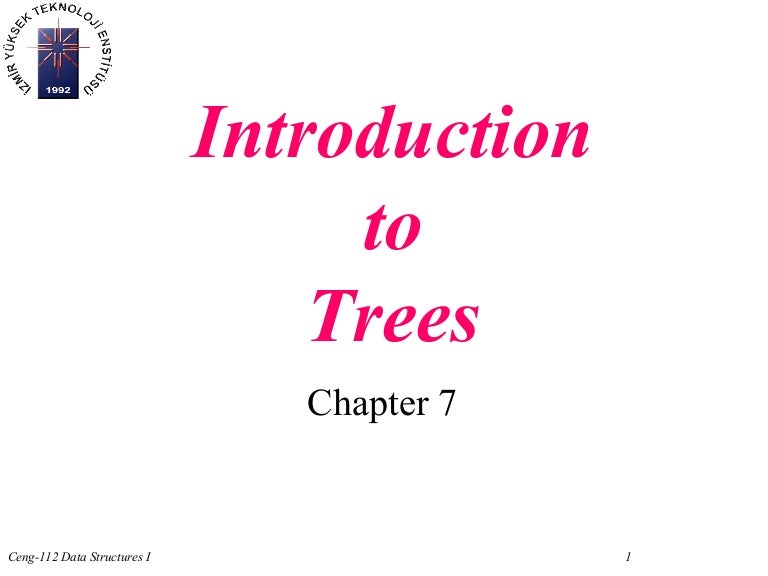 Introduction To Trees