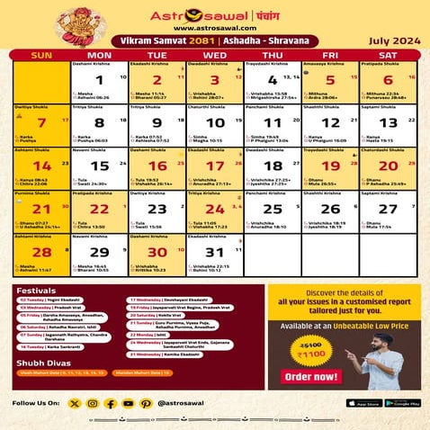 Hindu calander 2020 | PDF