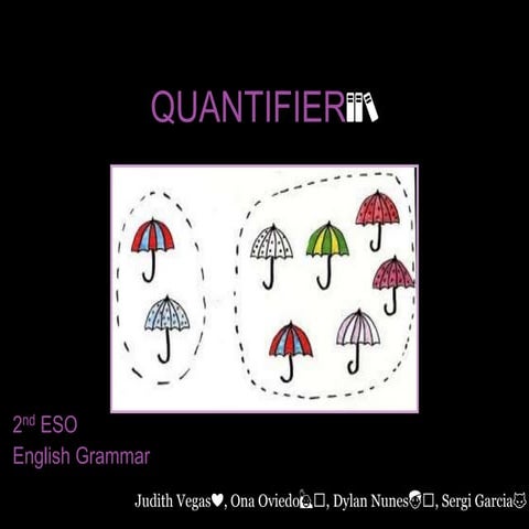 Quantifiers project G6 | PPTX