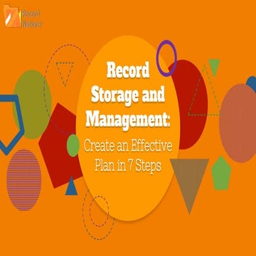 Record Storage and Management | PDF