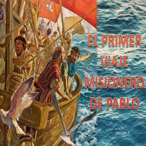 07 primer viaje pablo | PPTX | Christianity | Religion & Spirituality