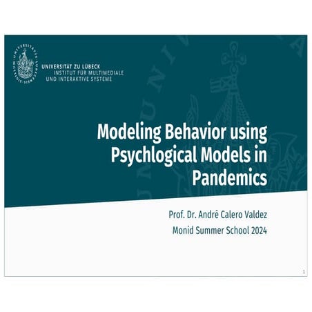 Psychological Models in Epi (Modeling Behaviour) | PDF