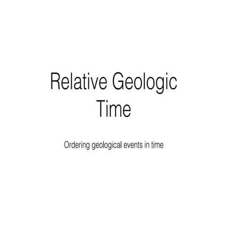 07 Relative Time.pdf geologic relative time | PDF