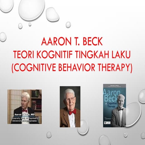 teori tingkah laku kognitif cbt aaron beck | PDF