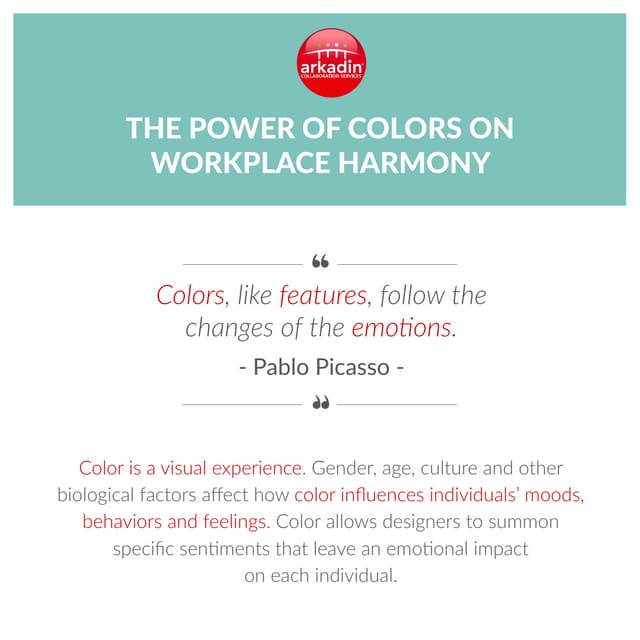 The Power of Colors on Workplace Harmony | PDF