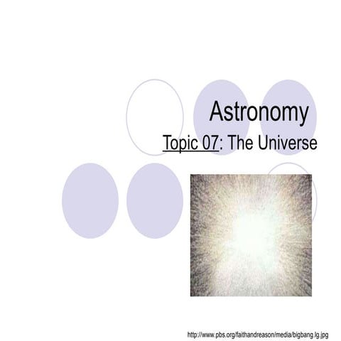 07 Universe Mc Neely | PPT | Space and Astronomy | Science